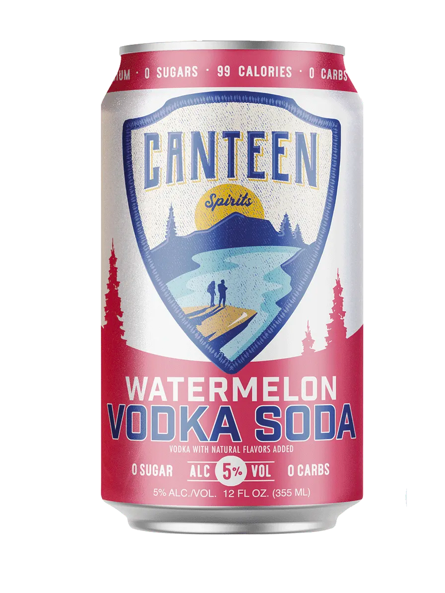 Canteen Watermelon Vodka Soda 6Pk – nobelwine&spirits
